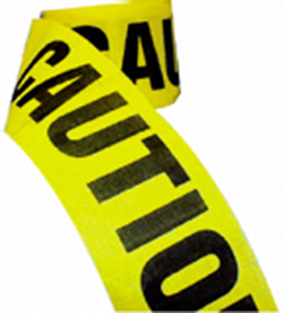 Barricade Tape CAUTION CAUTION CAUTION 3" x 1000' | Alabama Safety Products