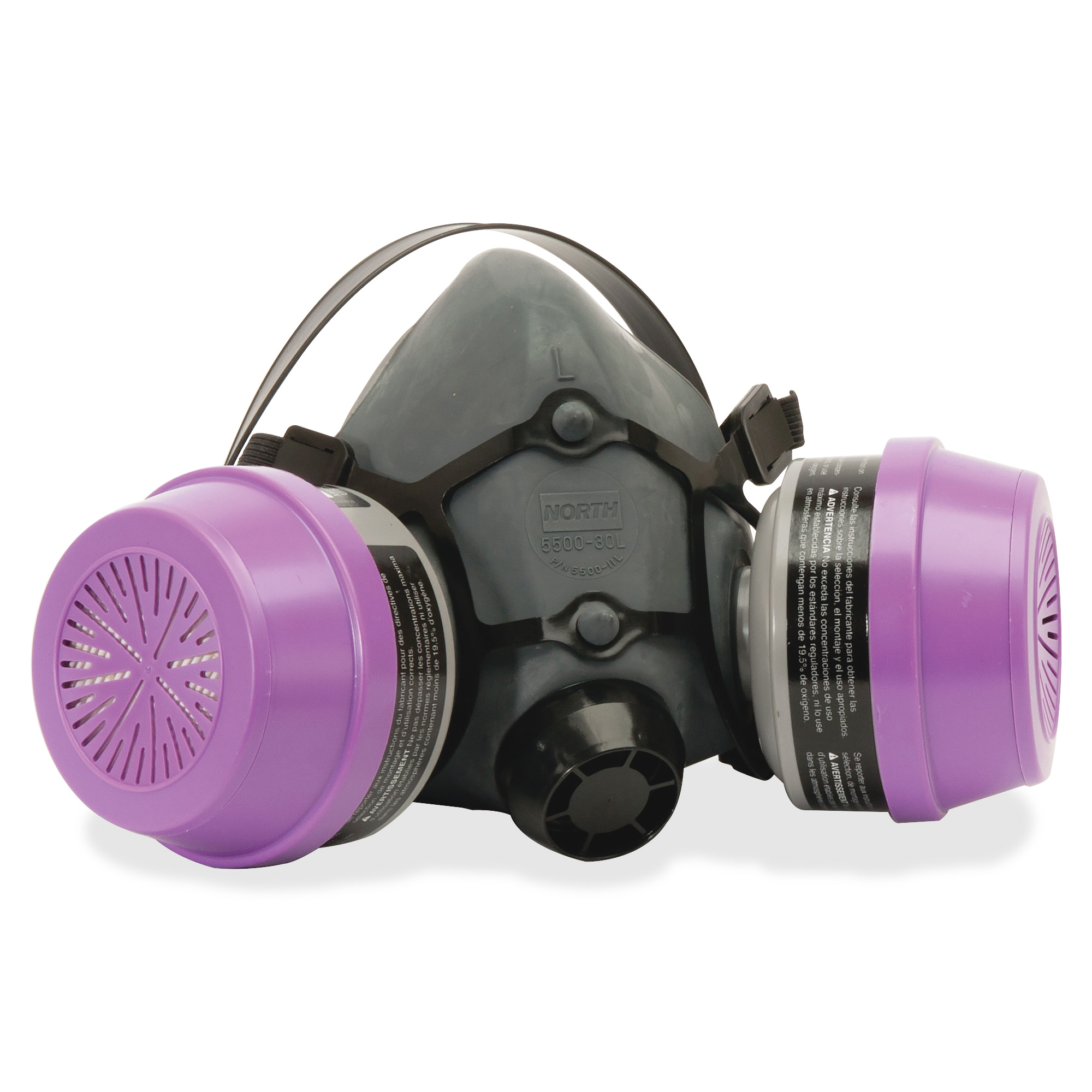 Respirator- half face size large, with w/OV and P100 cartridge included ...